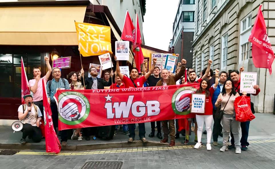 Union structure · IWGB