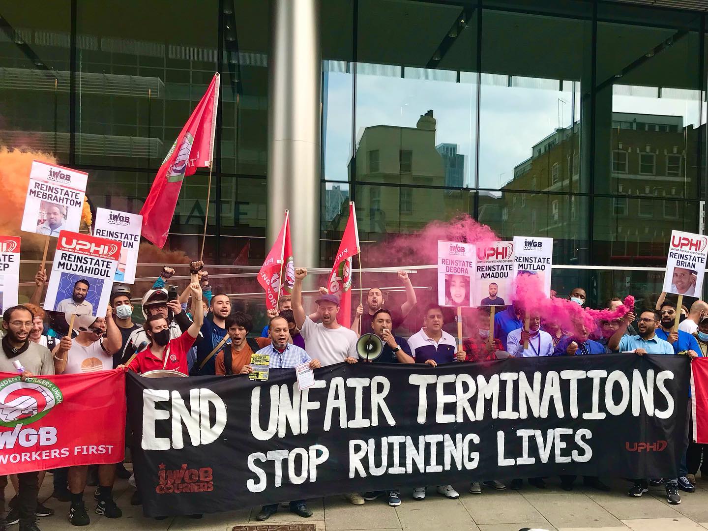 IWGB statement on the partnership between GMB Union and UberEats riders ...